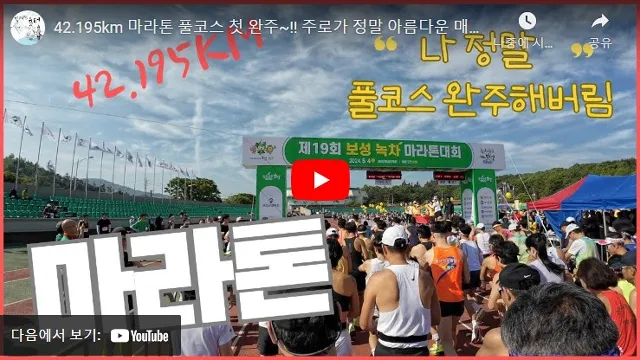 2025 보성 녹차 마라톤 일정 | 코스 | 참가 신청안내 - MyNB